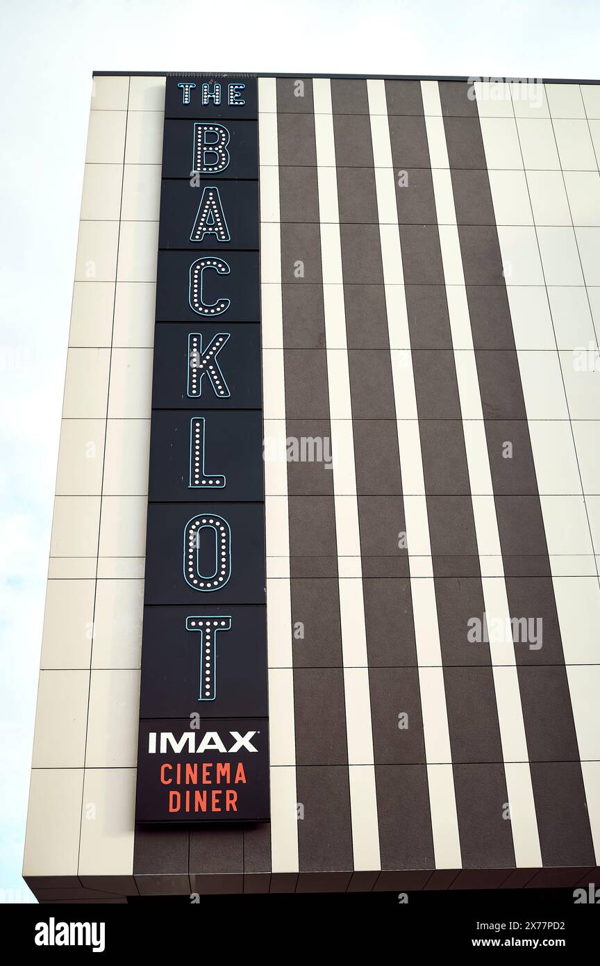 The Backlot Imax cinema and diner in Blackpool Stock Photo - Alamy