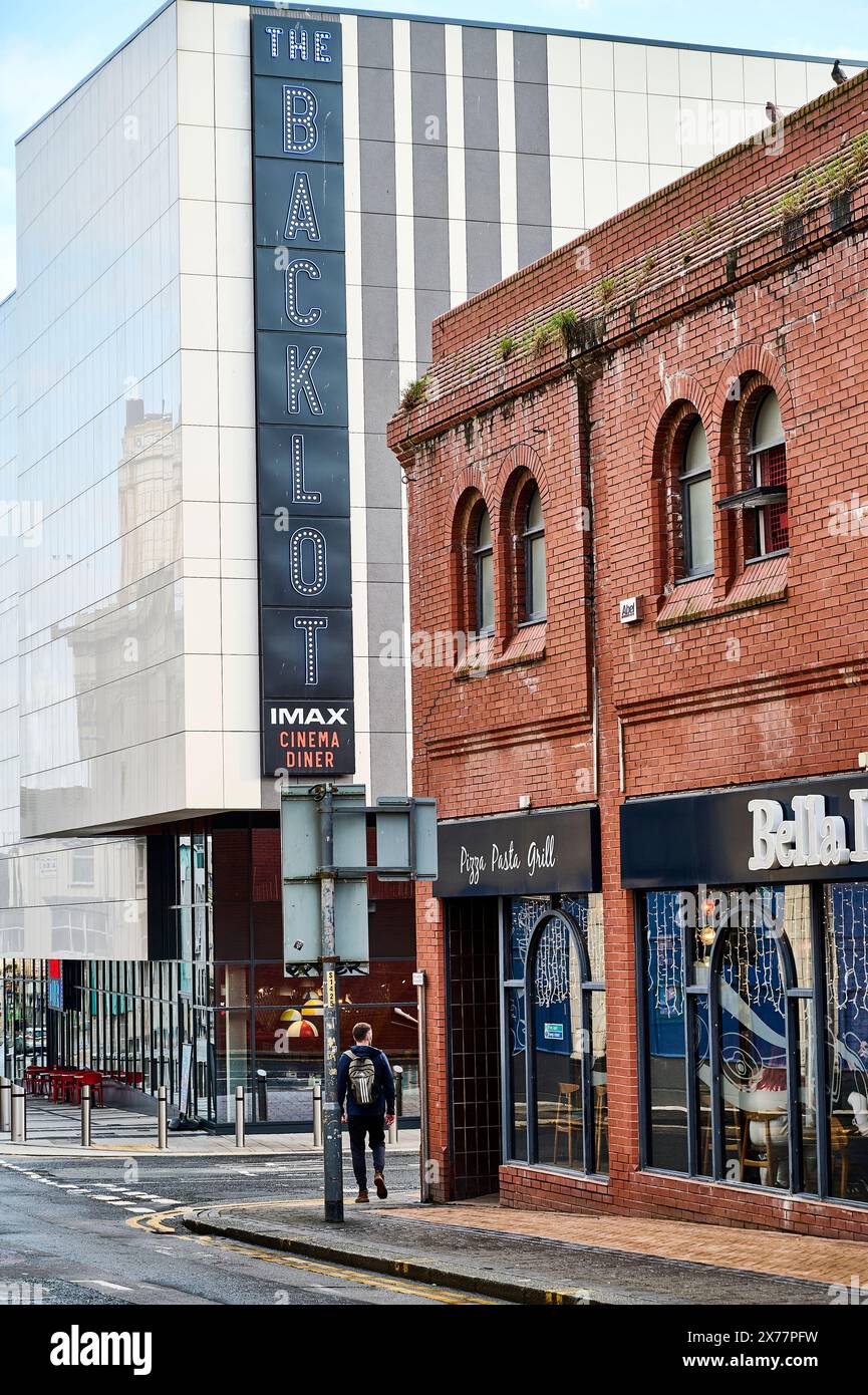 The Backlot Imax cinema and diner in Blackpool Stock Photo - Alamy