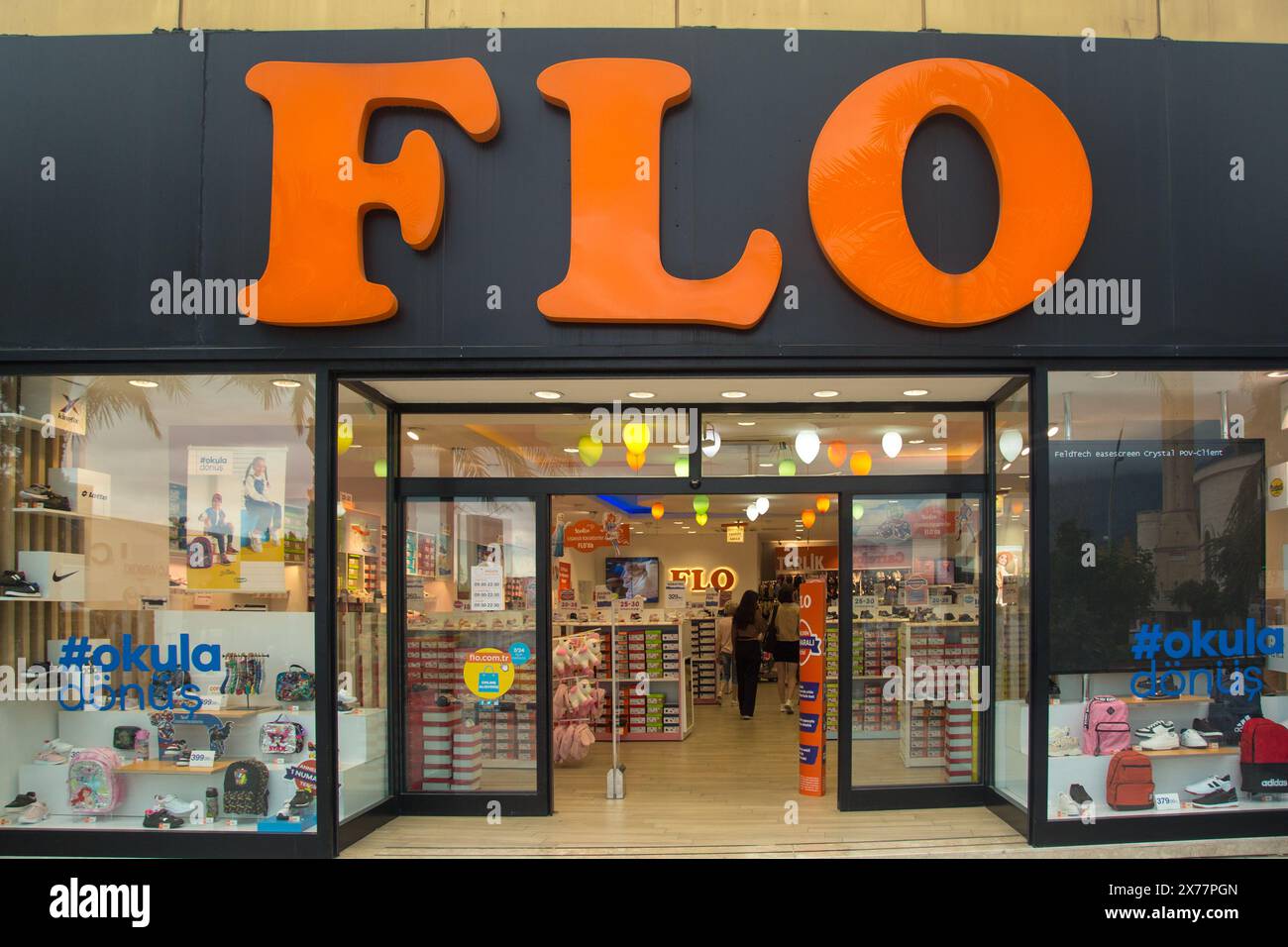 Kemer, Türkiye, October 1, 2023 - FLO chain stores in Turkey. Editorial ...