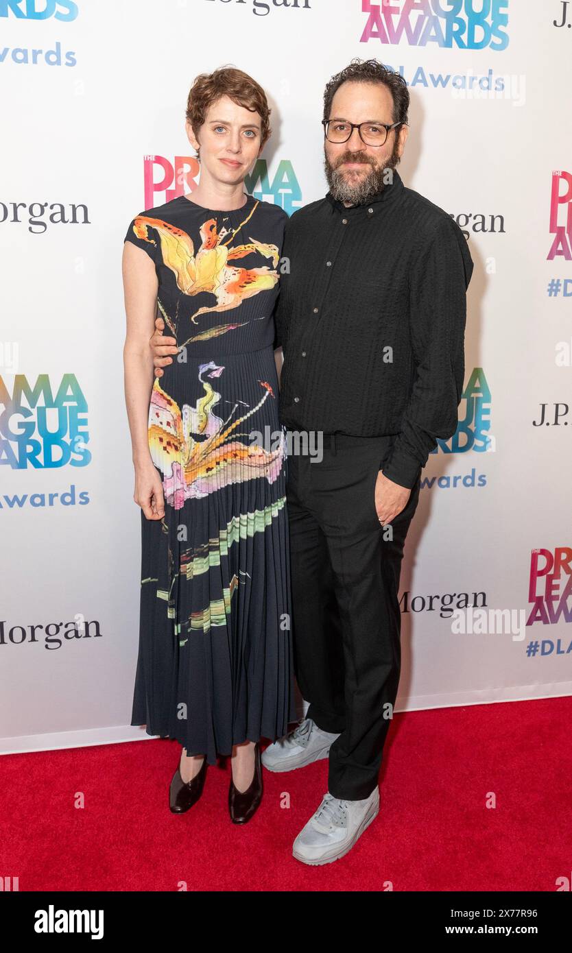 New York, USA. 17th May, 2024. Amy Herzog and Sam Gold attend 90th ...