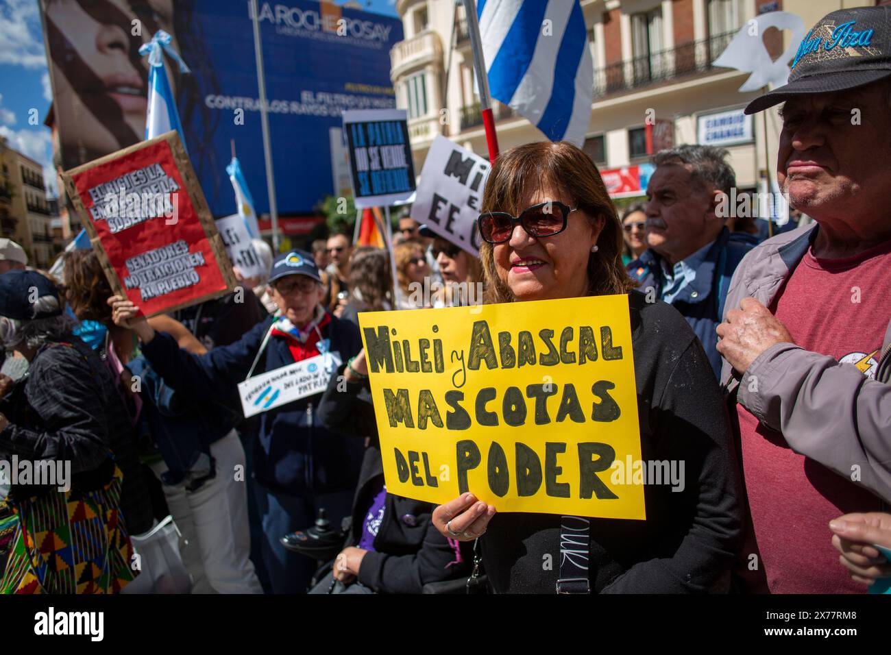 Javier milei and flag of argentina hi-res stock photography and images ...