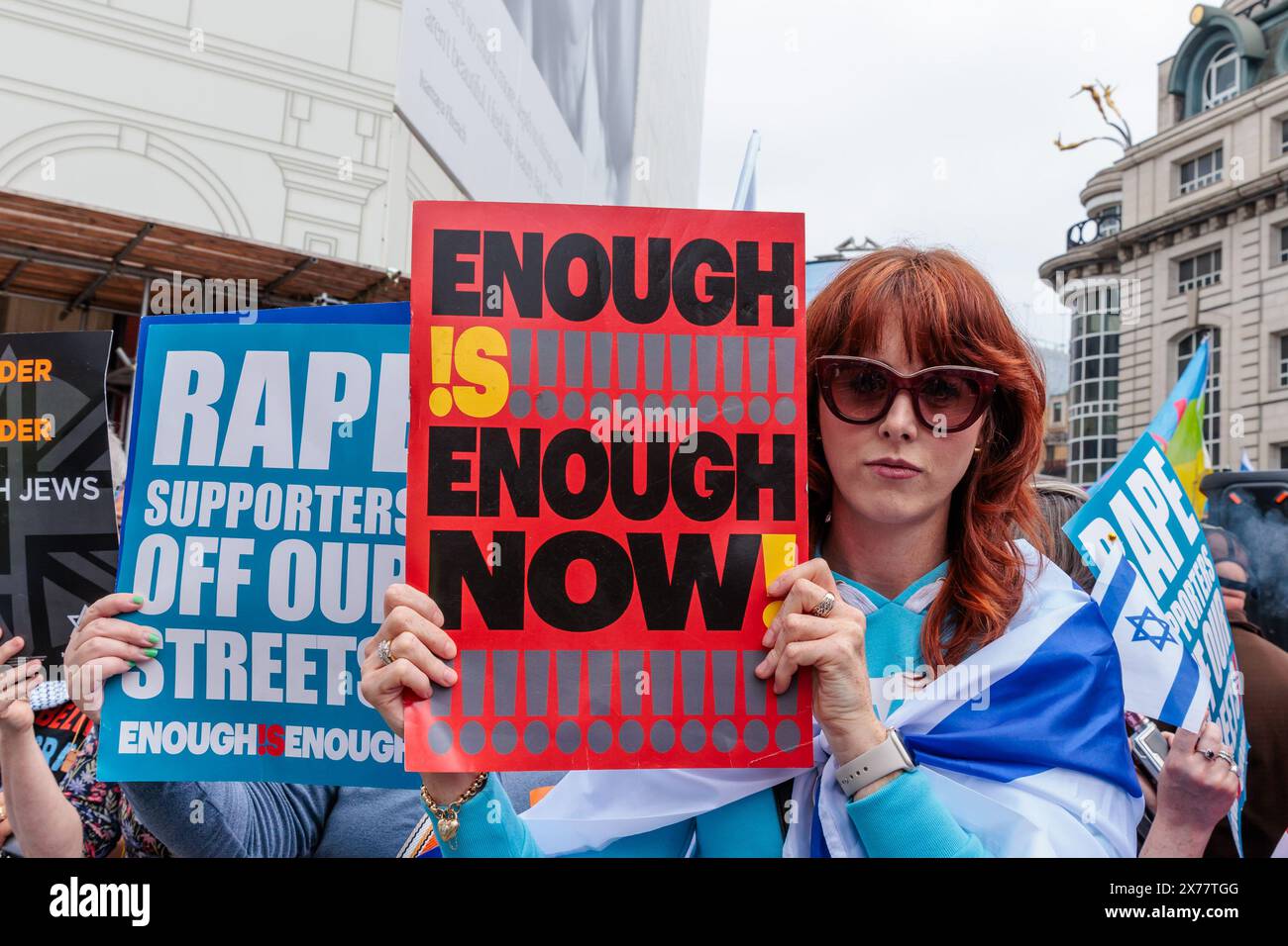 Piccadilly Circus, London, UK. 18th May 2024. British citizens of all ...