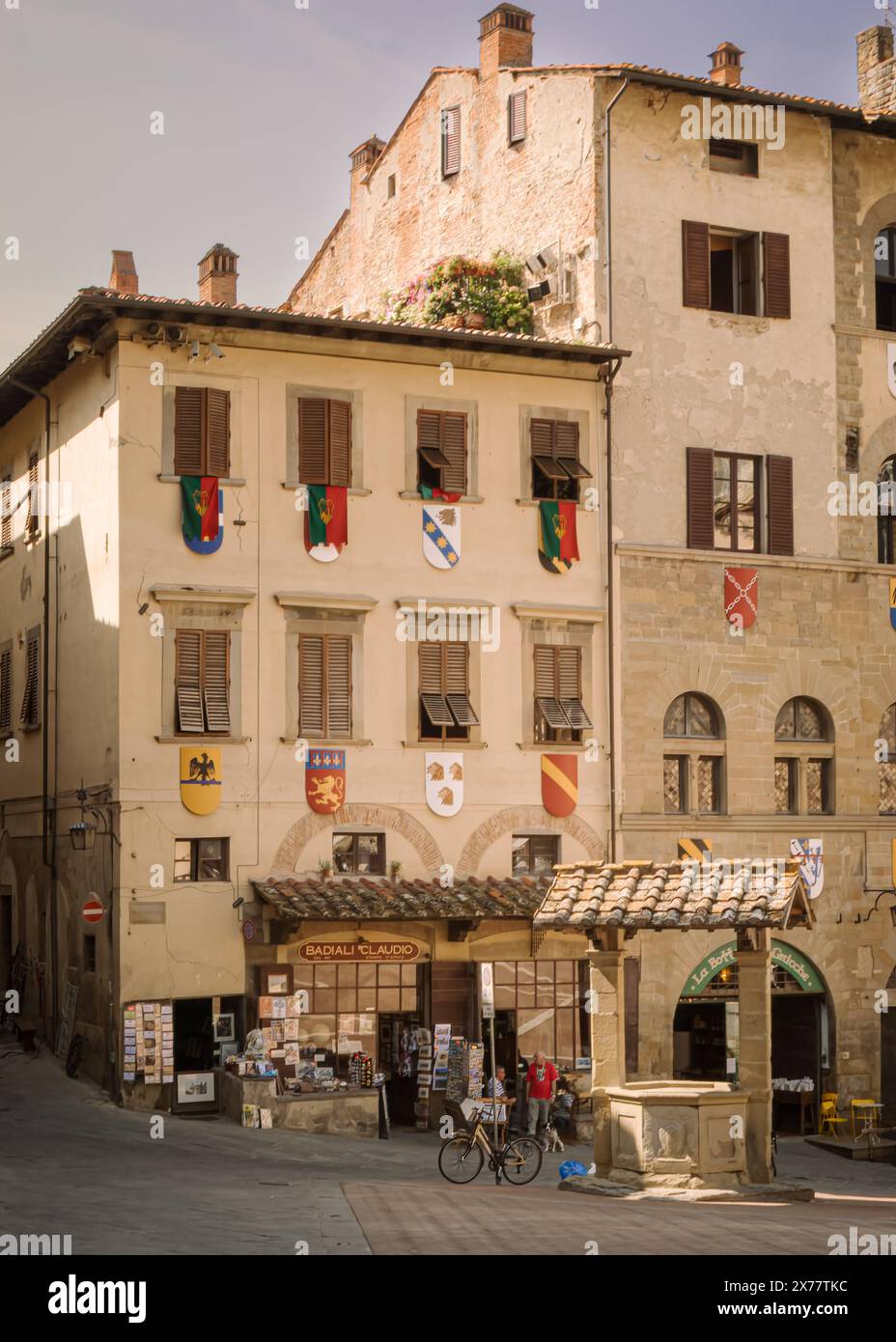 Arezzo, Italy, September 11th 2012: Historic Charm: A Glimpse of Arezzo ...