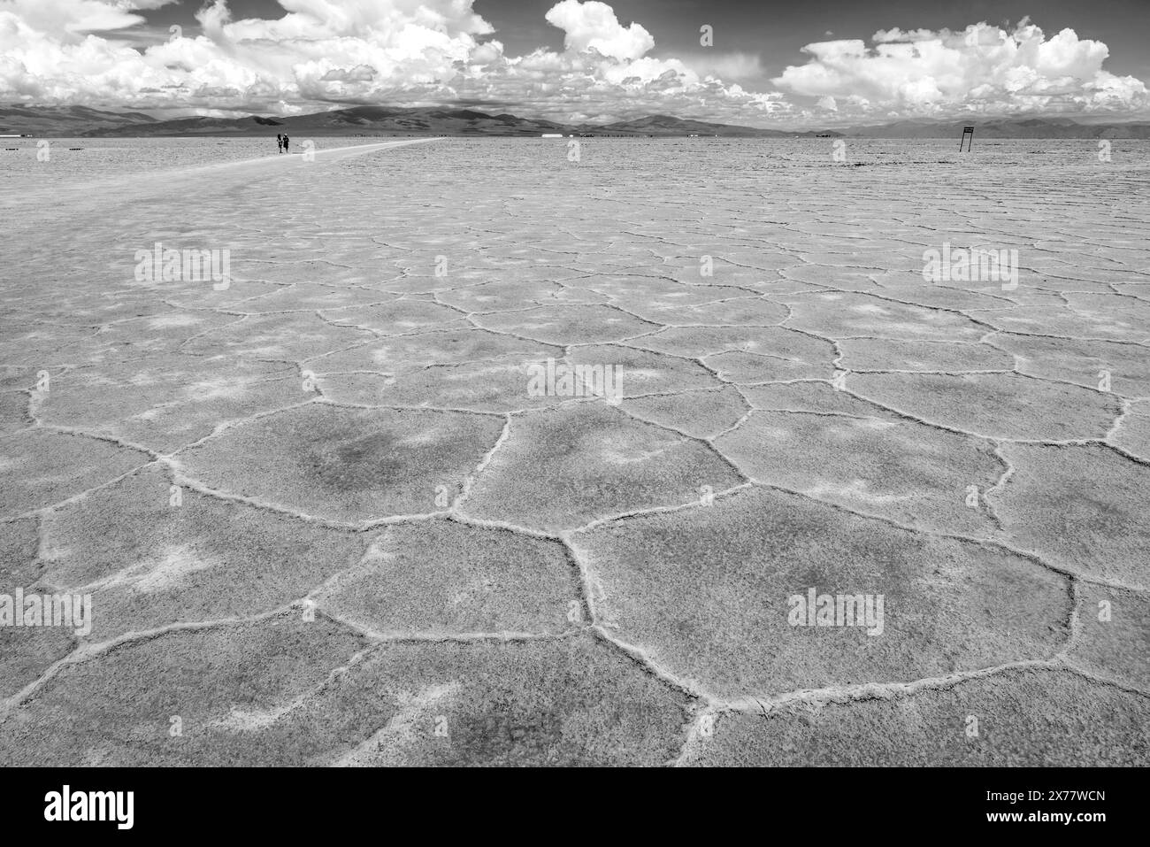 Salinas grandes salt Black and White Stock Photos & Images - Alamy