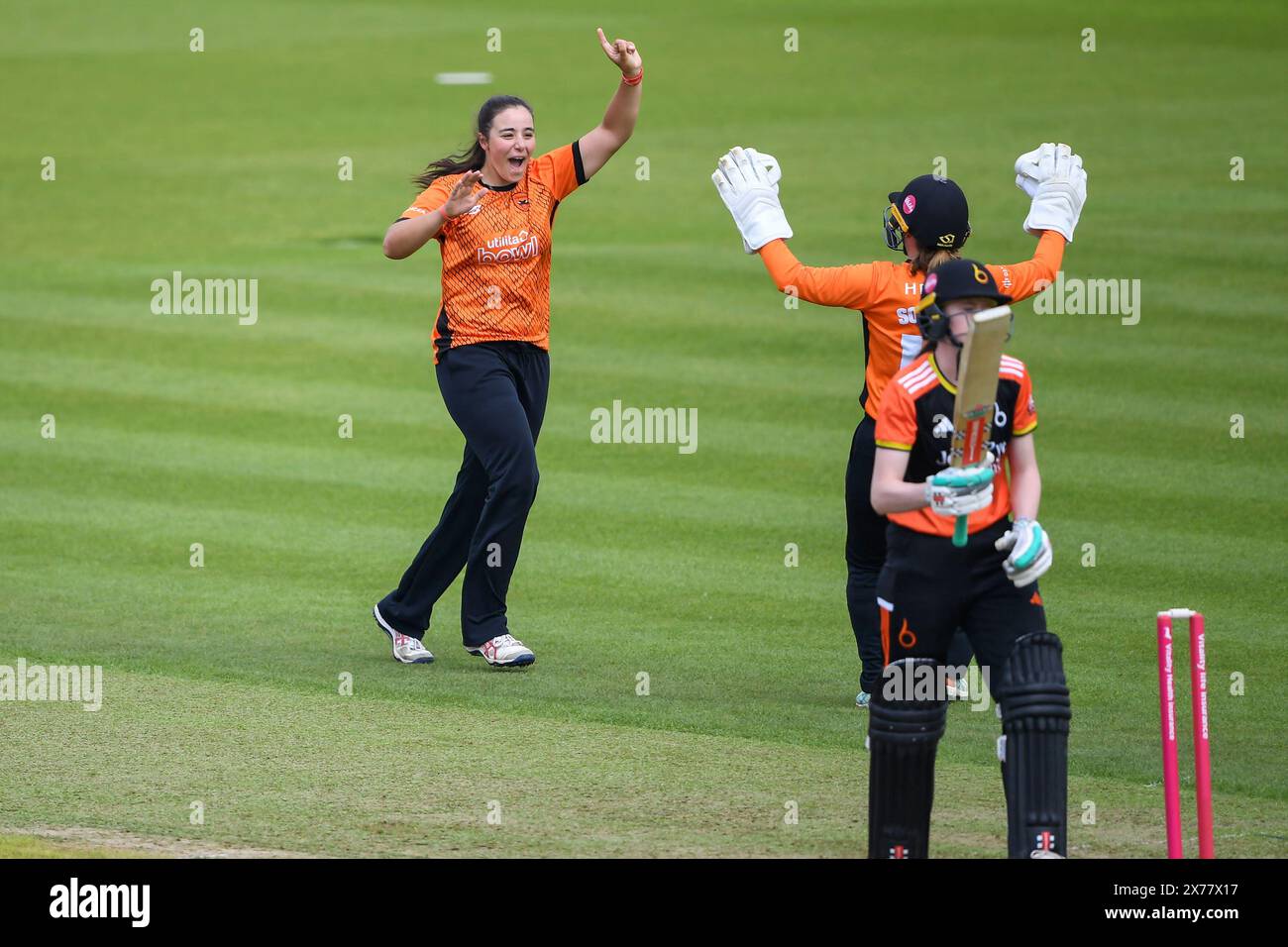 Southampton, UK, 18th May 2024. Mary Taylor of Southern Vipers ...
