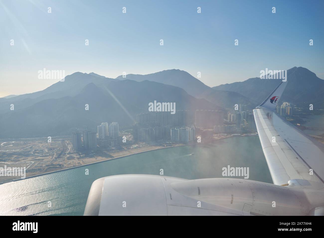 HONG KONG, CHINA - DECEMBER 08, 2023: Hong Kong urban landscape as seen ...