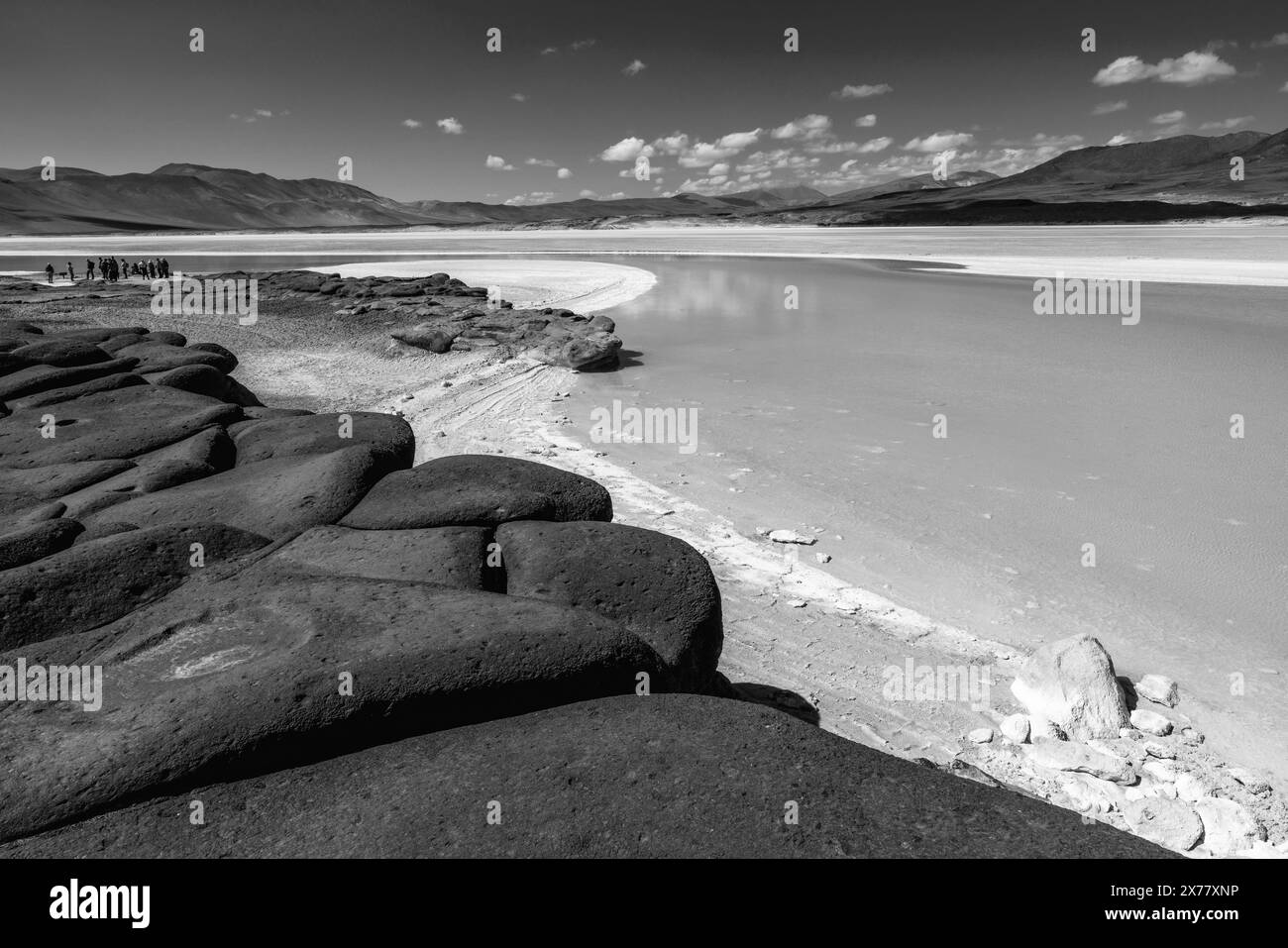 The Piedras Rojas (Red Stones), Near San Pedro de Atacama, Chile Stock ...