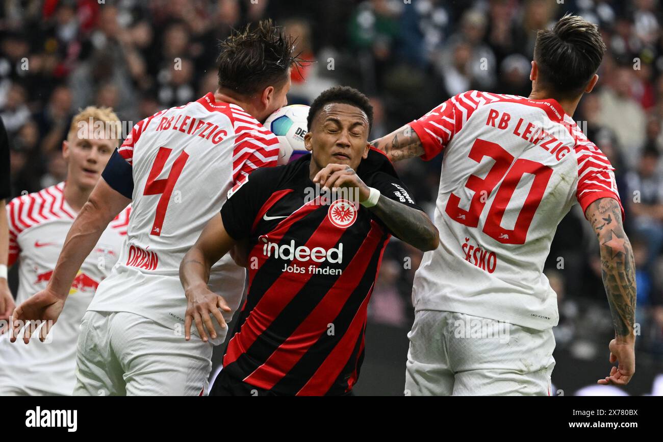 18 May 2024, Hesse, Frankfurt/Main: Soccer: Bundesliga, Eintracht ...