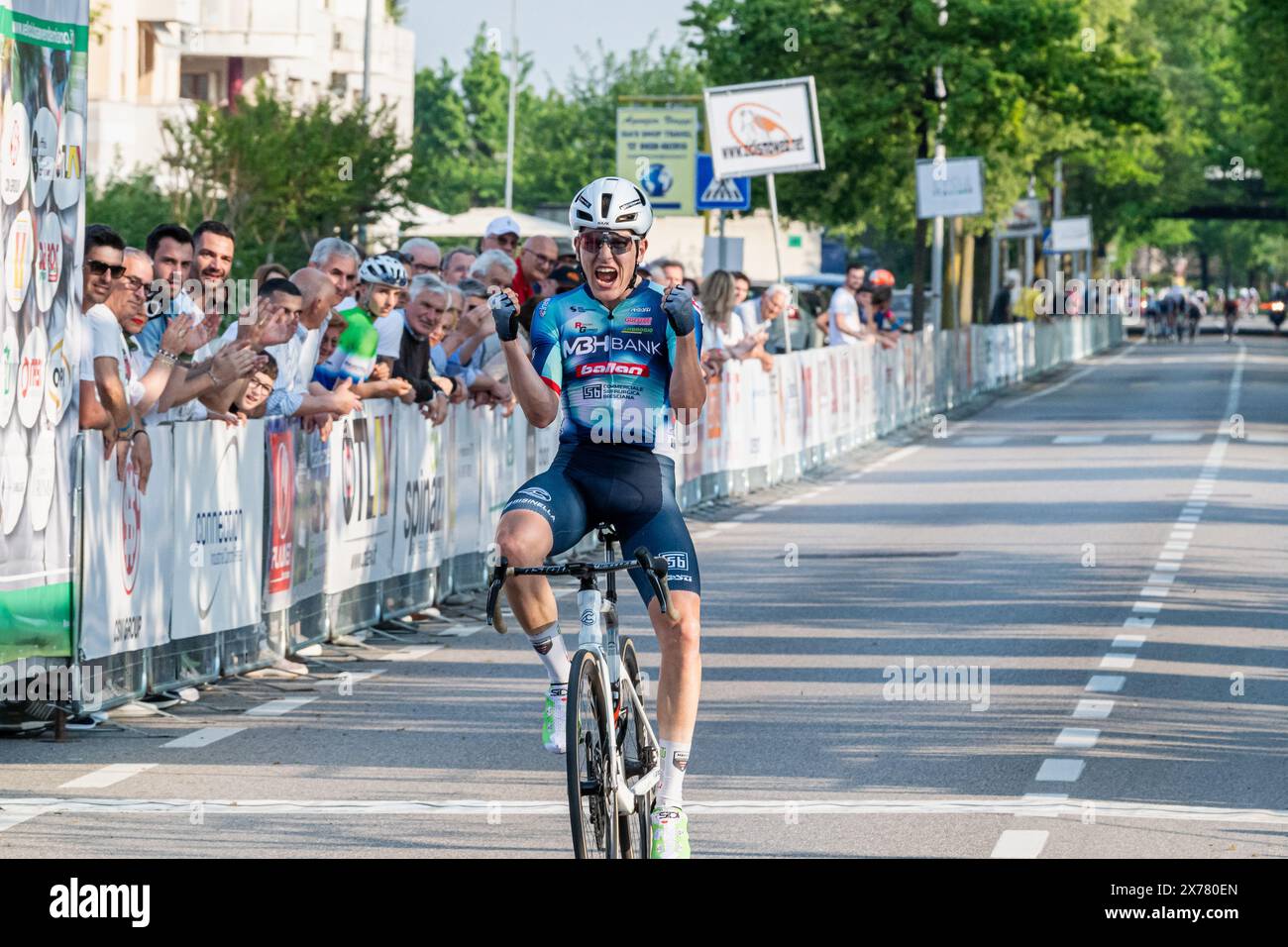 Florian Kajamini, Team Colpack Ballan - S. Vendemiano Stock Photo - Alamy
