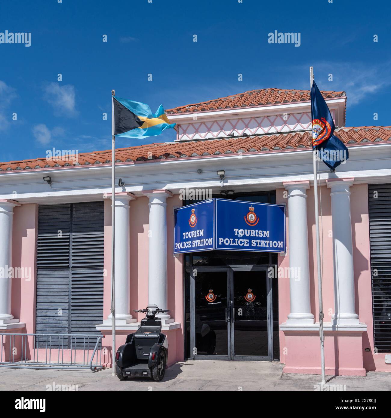 Nassau, Bahamas - April 9, 2024: Royal Bahamas Police Tourism Police ...
