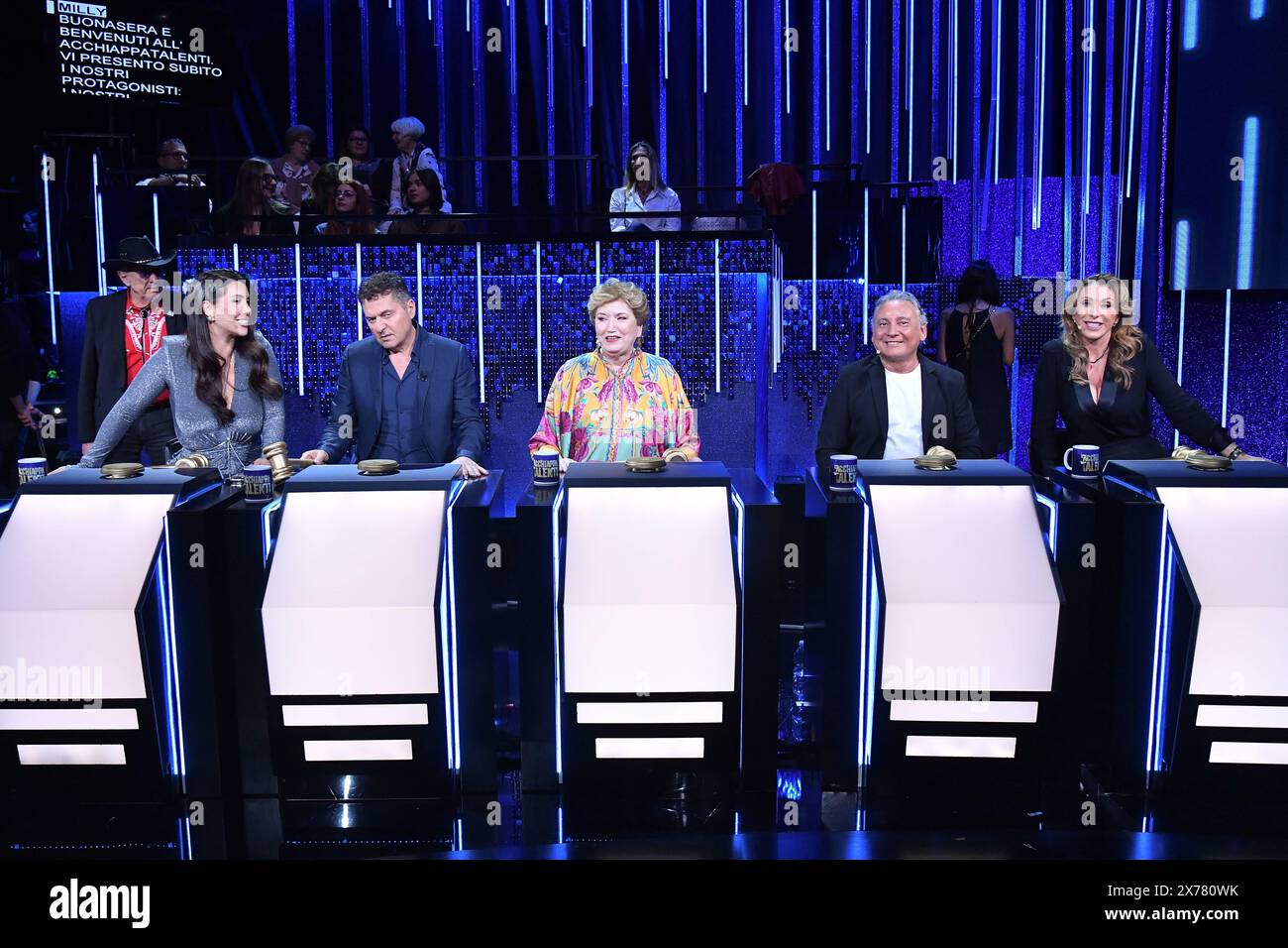 Rome, Italy. 17th May, 2024. Rome: Rai Auditorium of the Foro Italico ...