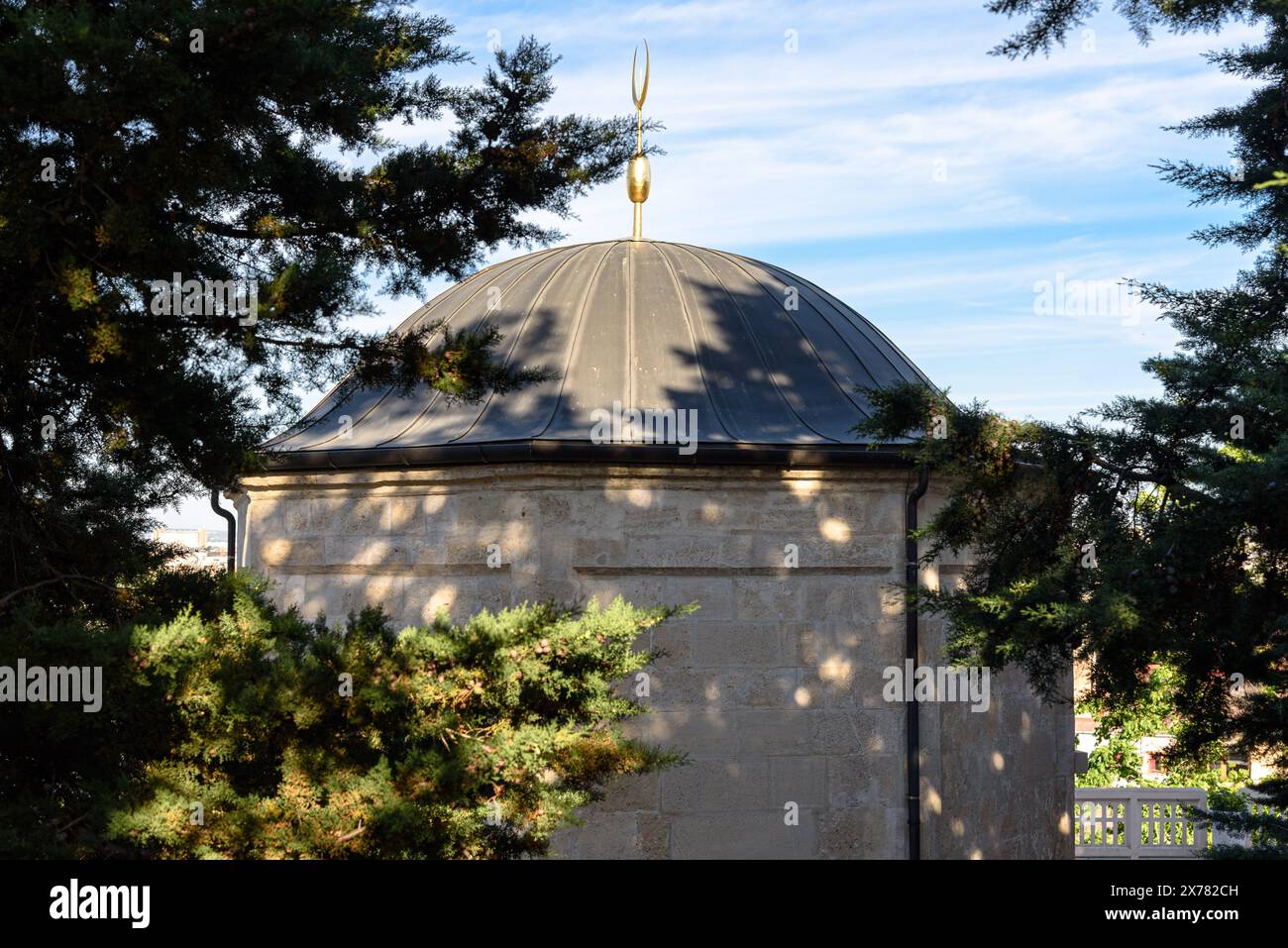 The mausoleum of Gul Baba in Budapest Stock Photo - Alamy
