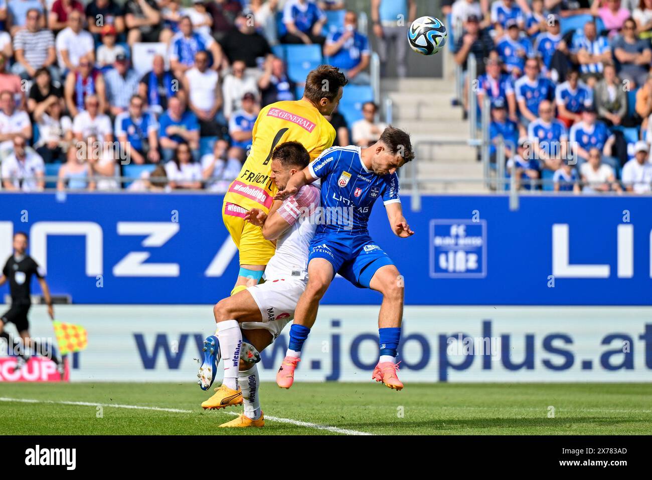 18.05.2024, Hofmann Personal Stadion Linz, AUT, Admiral Bundesliga, FC ...