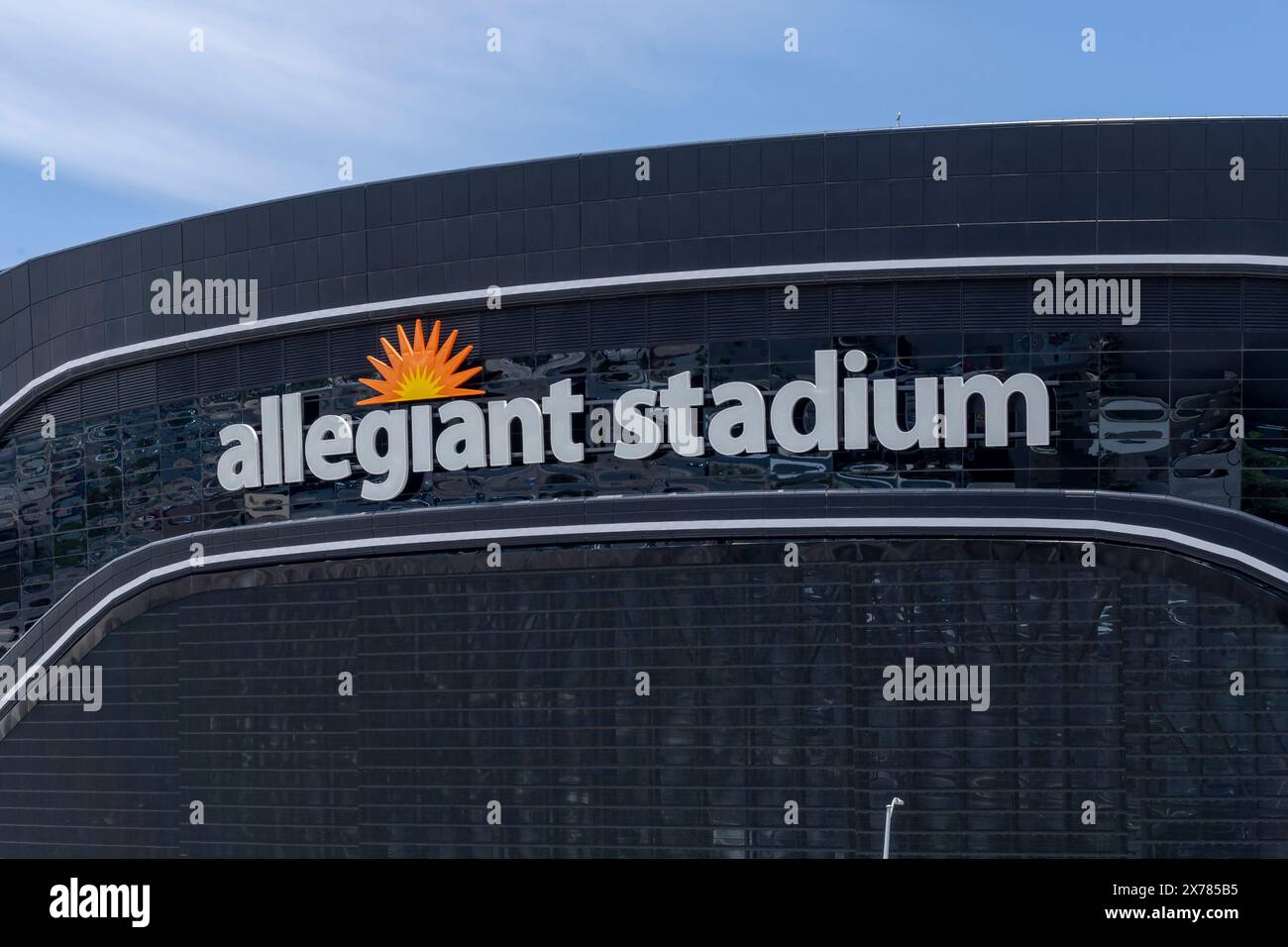 Paradise, Nevada, USA - May 31, 2023: Allegiant Stadium in Paradise ...