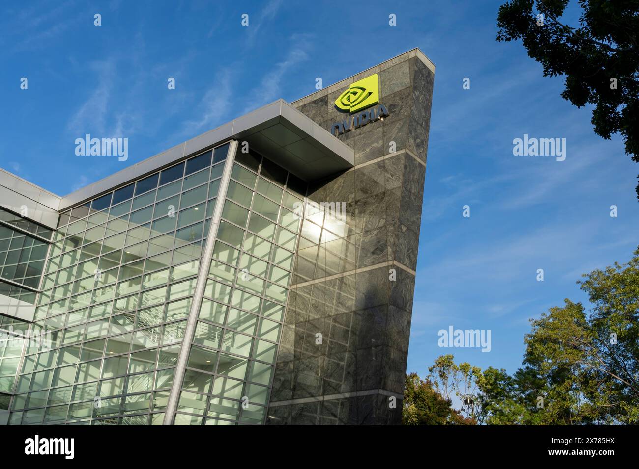 Nvidia headquarters in Santa Clara, California, USA Stock Photo - Alamy