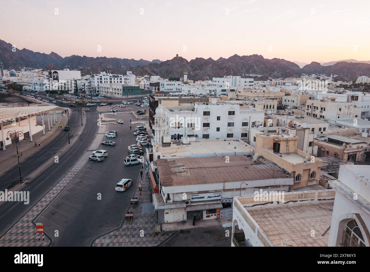 Panorama view muscat waterfront hi-res stock photography and images - Alamy