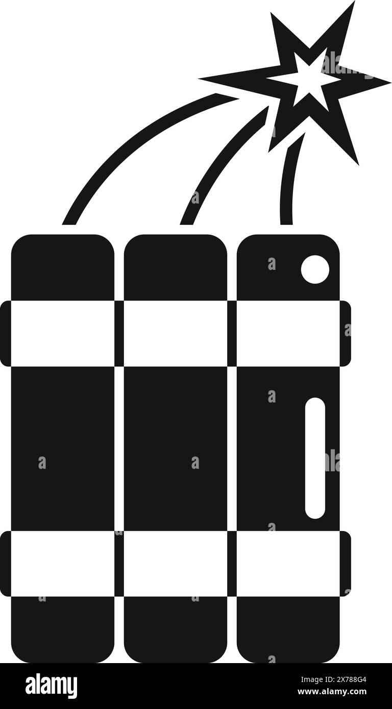 Dynamite explosive bomb tnt weapon Black and White Stock Photos ...