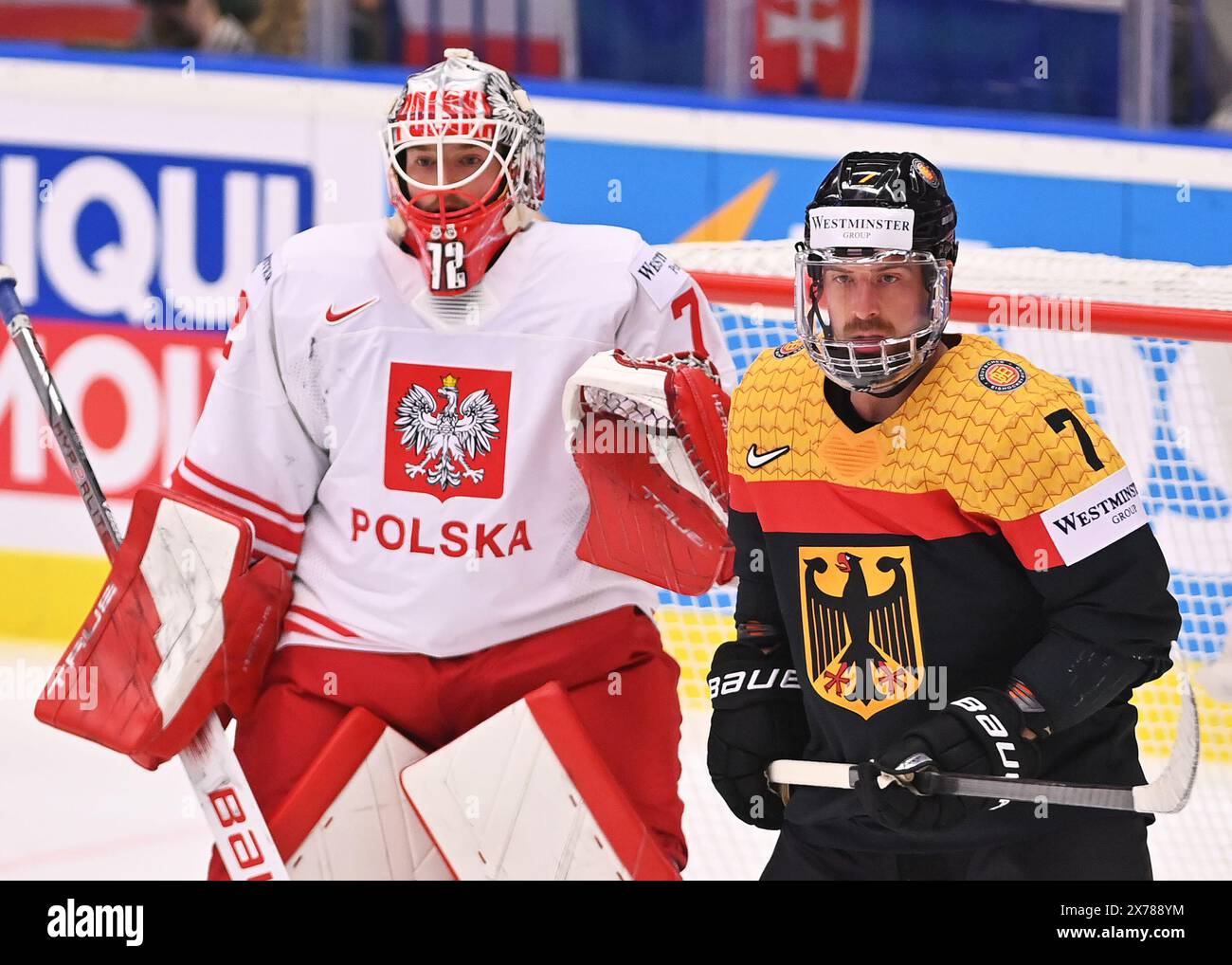 Ostrava, Czech Republic. 18th May, 2024. Polish goalkeeper David ...