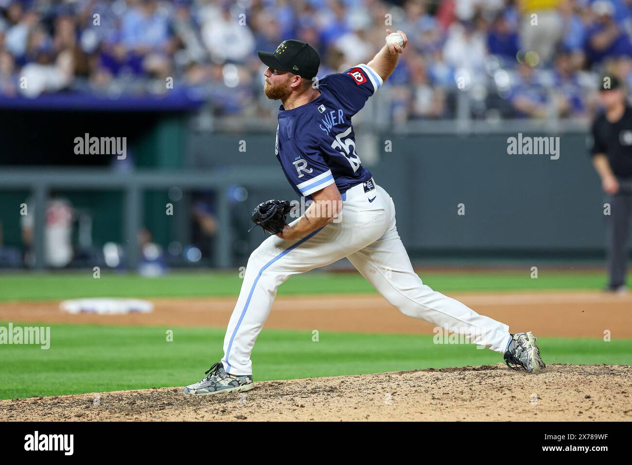 Kansas City, MO, USA. 17th May, 2024. Kansas City Royals pitcher Matt ...