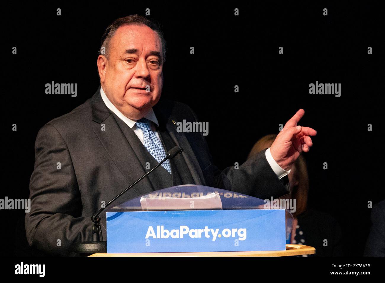 Lochgelly, Scotland, UK. 18th May 2024. Alba Party Spring Campaign ...