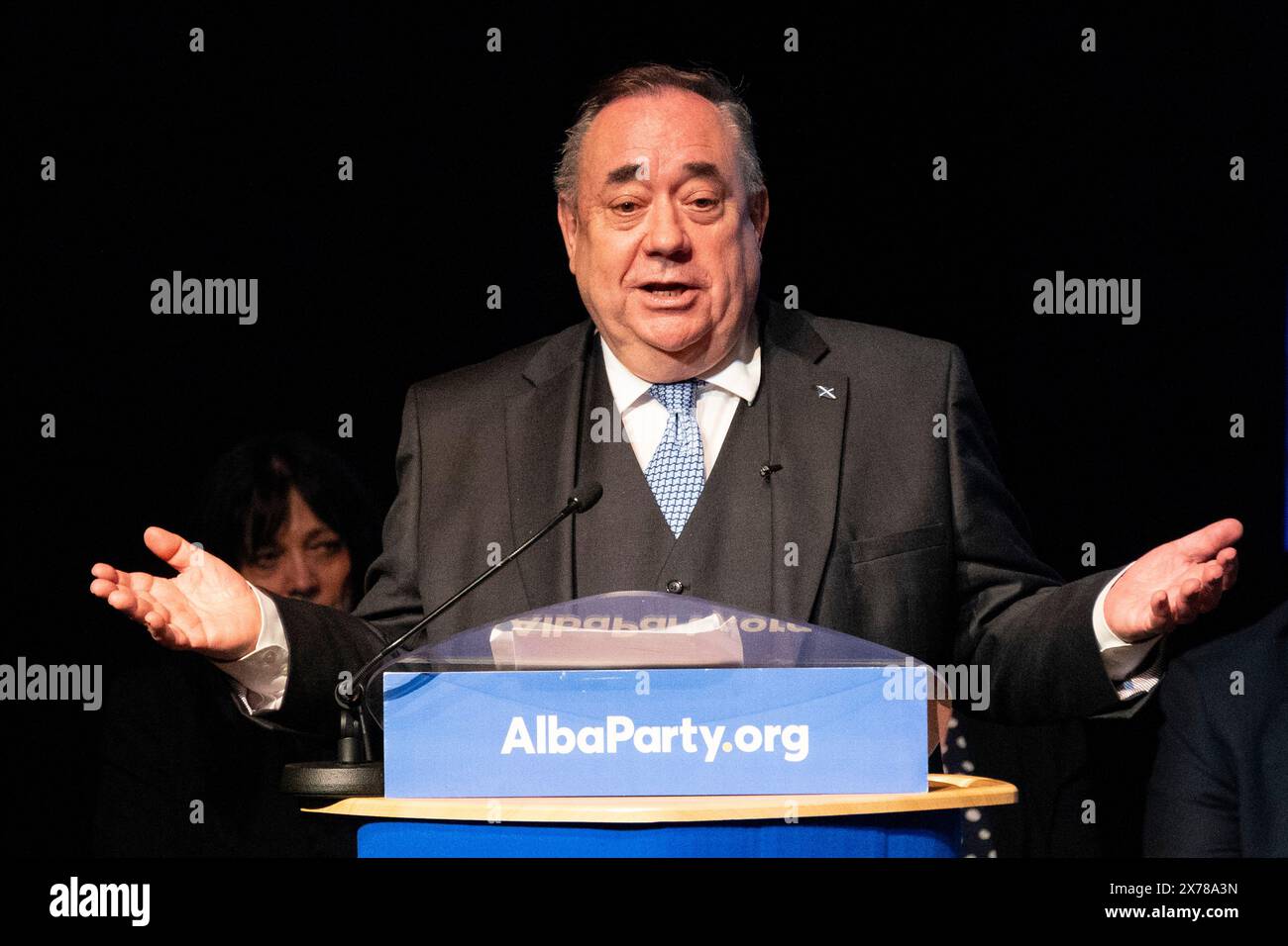 Lochgelly, Scotland, UK. 18th May 2024. Alba Party Spring Campaign ...