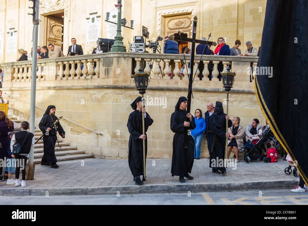 COSPICUA, MALTA - 29th March 2024 - Good Friday procession at Cospicua ...