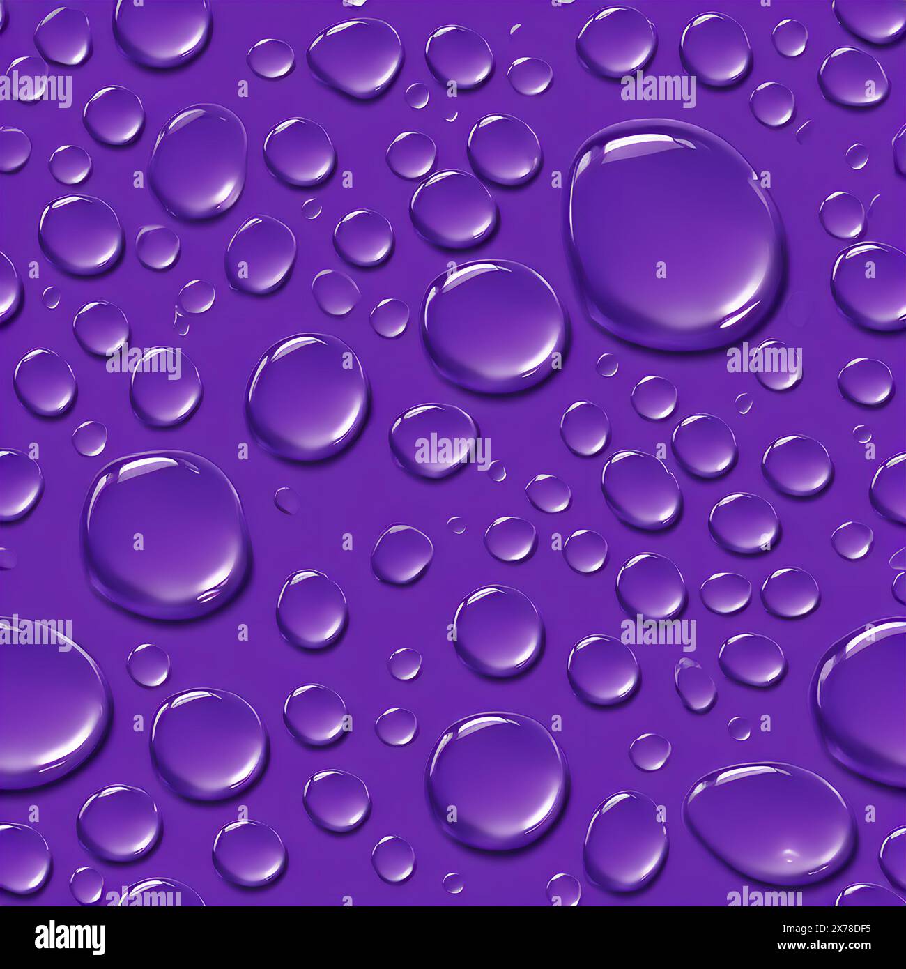 Water droplets. Seamless texture. Violet background Stock Photo - Alamy