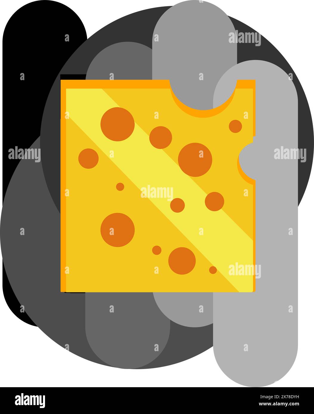 Vector logo of the cheese production company Stock Vector Image & Art ...