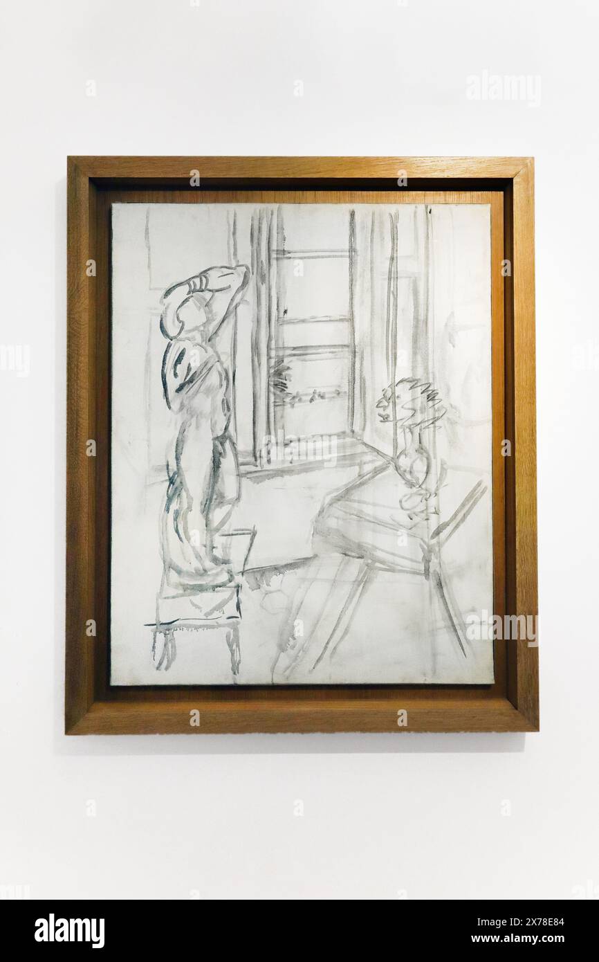 Nice, France - November 20, 2023: "Interior with the slave" by Henri ...