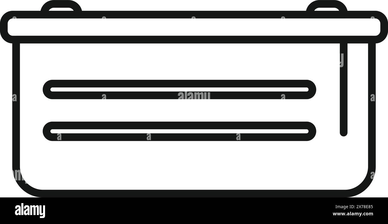 Simple storage solution Stock Vector Images - Alamy