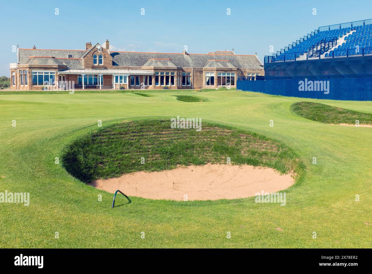 Troon, UK. 18th May, 2024. Royal and Ancient preparations for the 152th ...