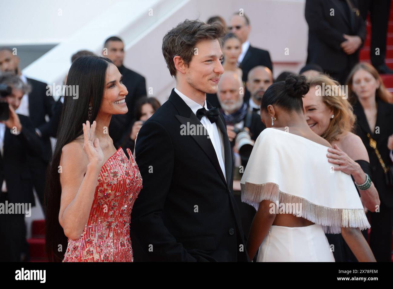 May 17, 2024, Cannes, France: CANNES, FRANCE - MAY 17: (L-R) Sophie Wilde, President of the ...