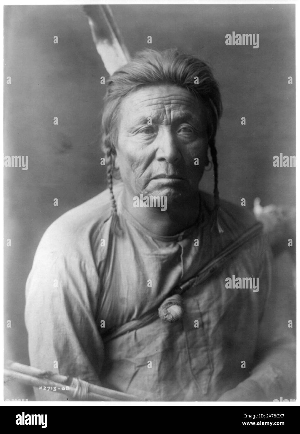 Flathead Woman B, Curtis no. 2713-08., Forms part of: Edward S. Curtis ...