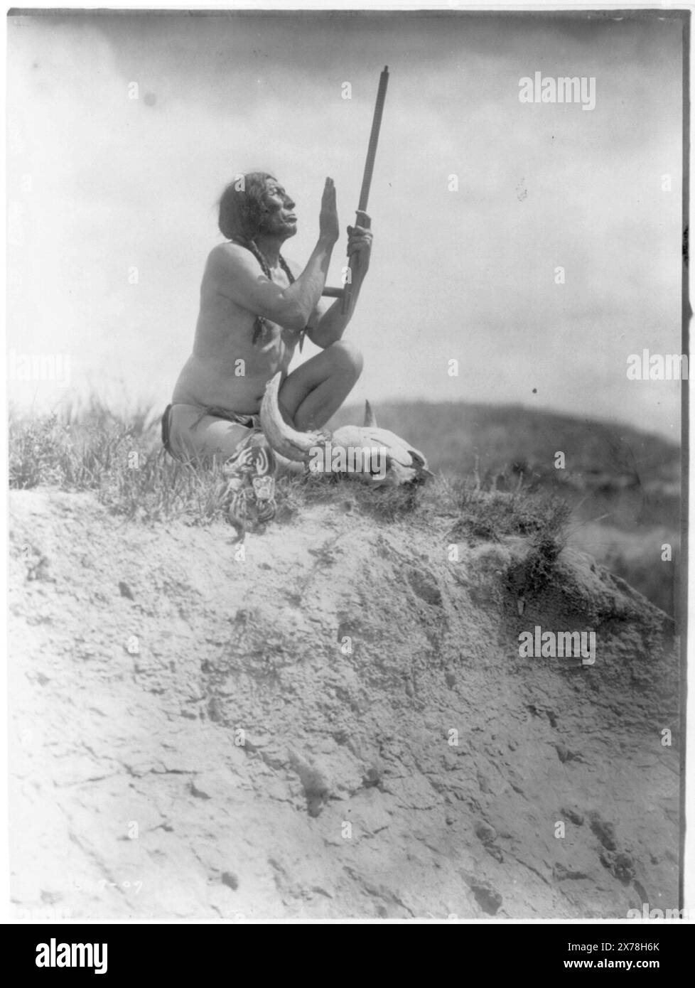 Prayer to the Great Mystery, (Slow Bull), Curtis no. 2507-07., Forms ...