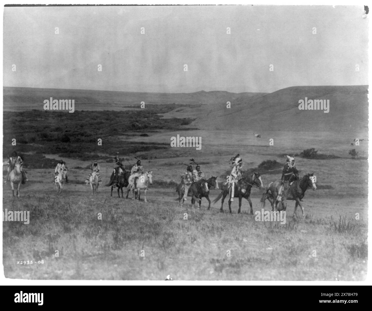 The land of the Atsina, Curtis no. 2935-08., Forms part of: Edward S ...