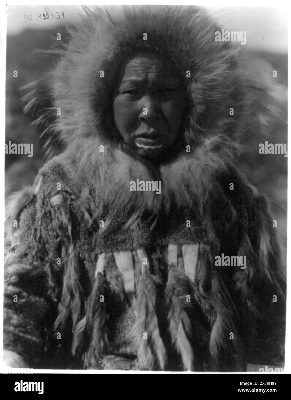 Nunivak Island, Alaska: Baninaguh, Edward S. Curtis., No copyright ...