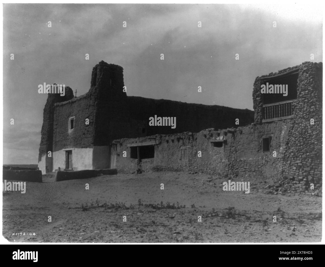 Mission and church at Acoma, Curtis no. 1172-04., Forms part of: Edward ...
