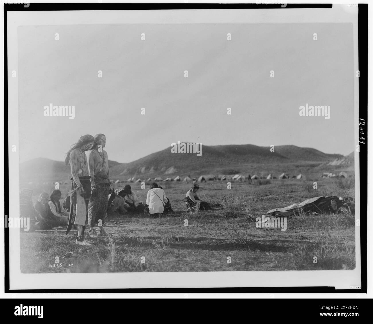 Indians of north america spiritual life montana 1910 hi-res stock ...