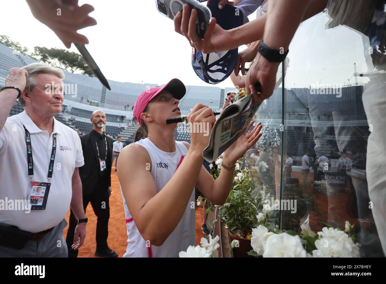 Rome, Italy. 18th May, 2024. Rome, Italy 18.05.2024: IGA SWIATEK (POL ...