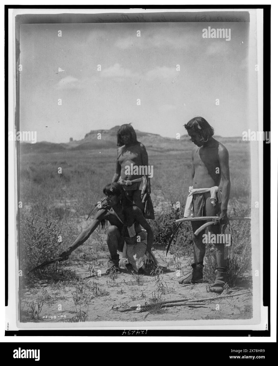 Hopi indians catching snakes hi-res stock photography and images - Alamy