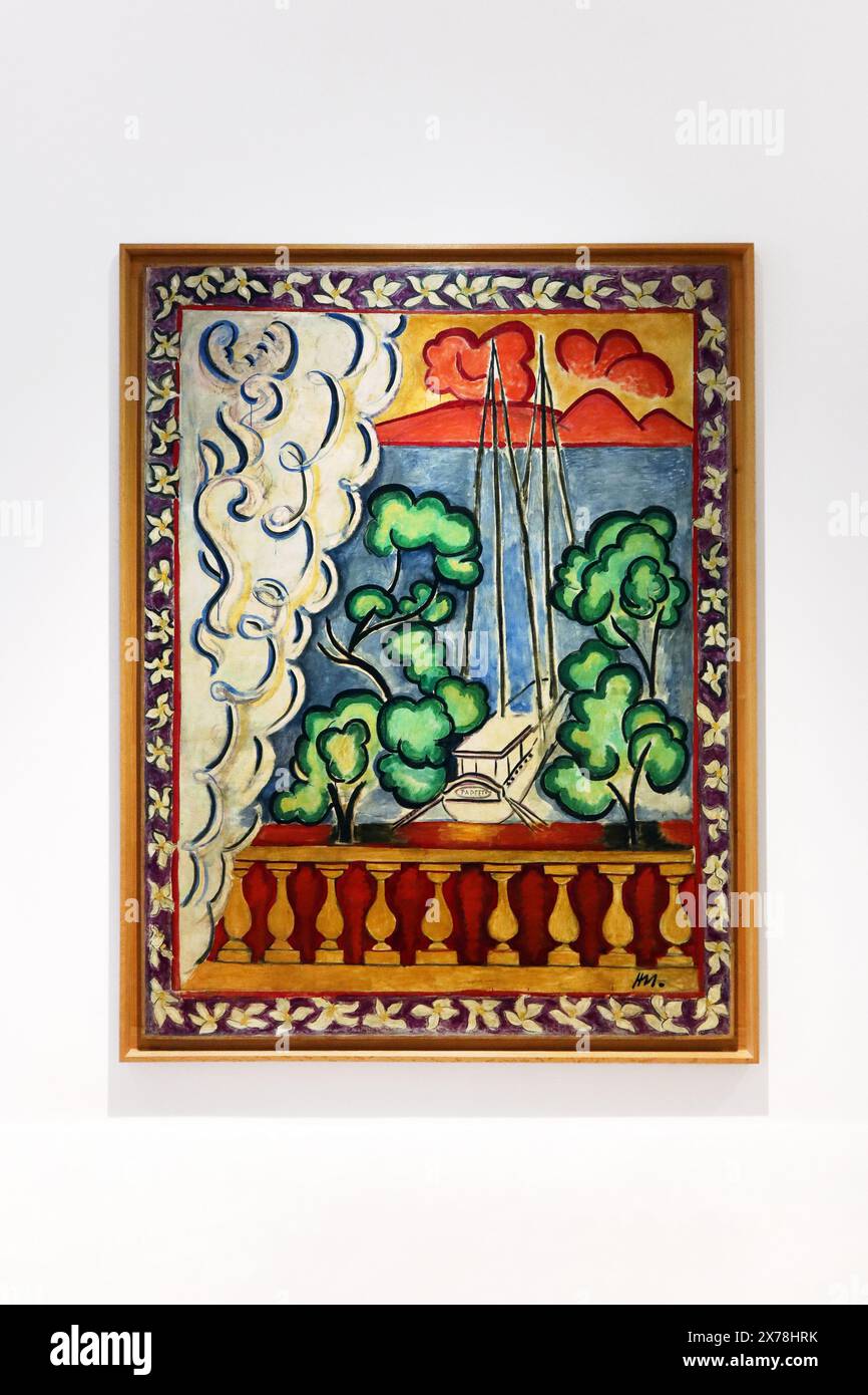Nice, France - November 20, 2023: "Window at Tahiti" by Henri Matisse ...