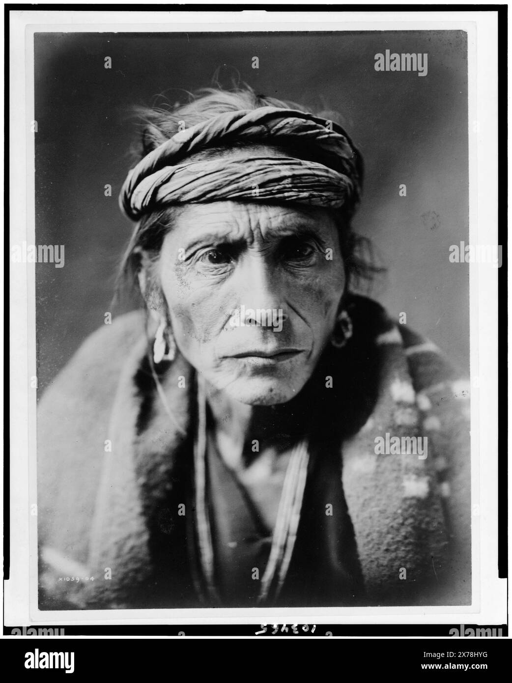 The Patient, Edward S. Curtis Collection., Curtis no. 1059-04.. Indians ...