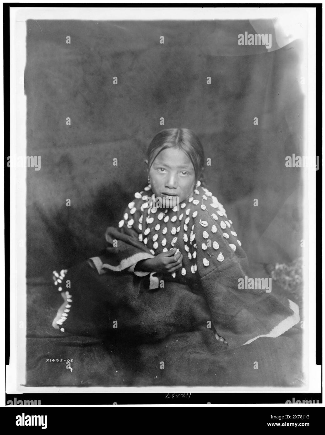 The Sioux child, Edward S. Curtis Collection., Curtis no. 1495-05 ...