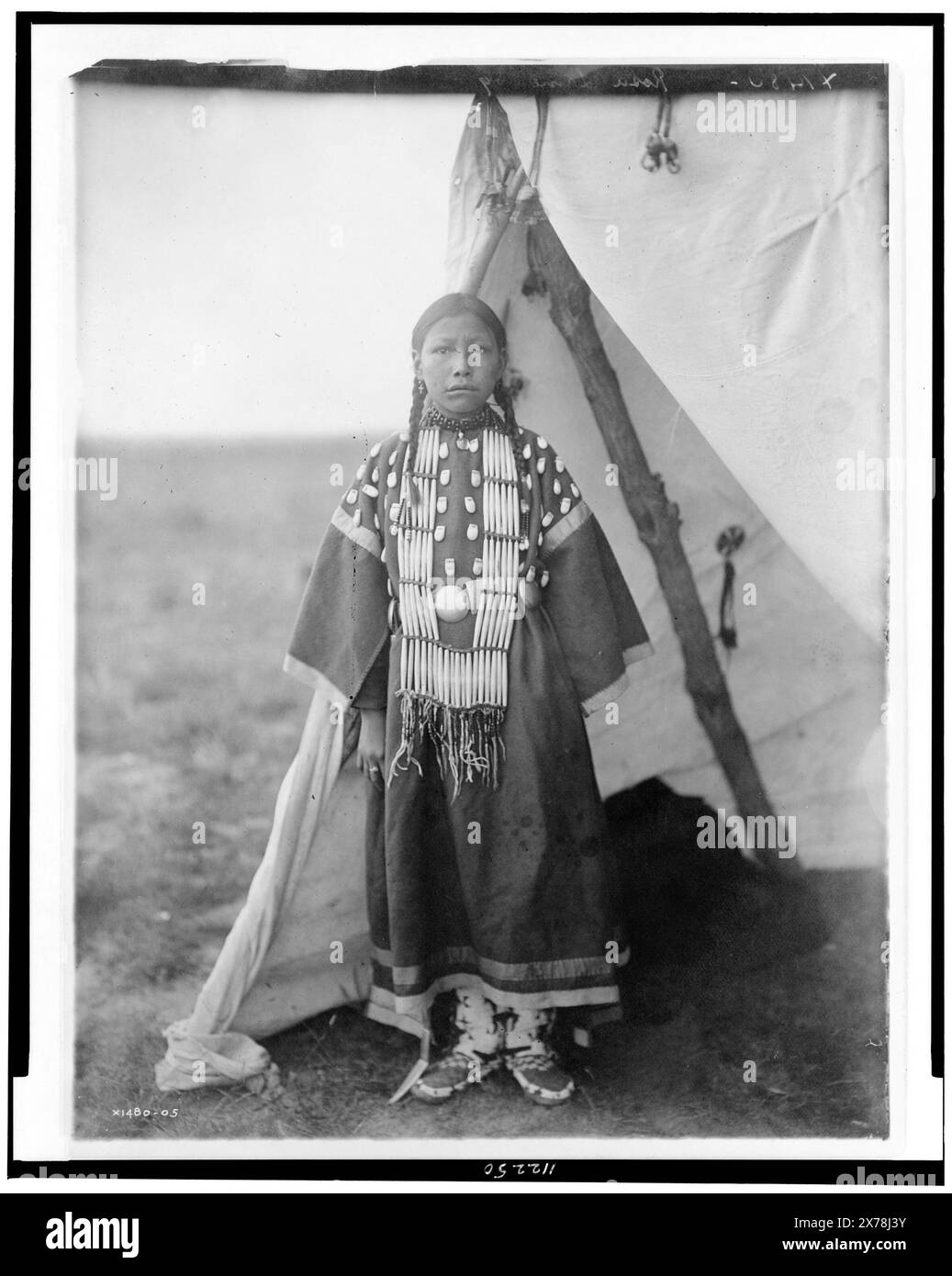 Rosa Lame Dog, Edward S. Curtis Collection., Curtis no. 1480-05.. Lame ...