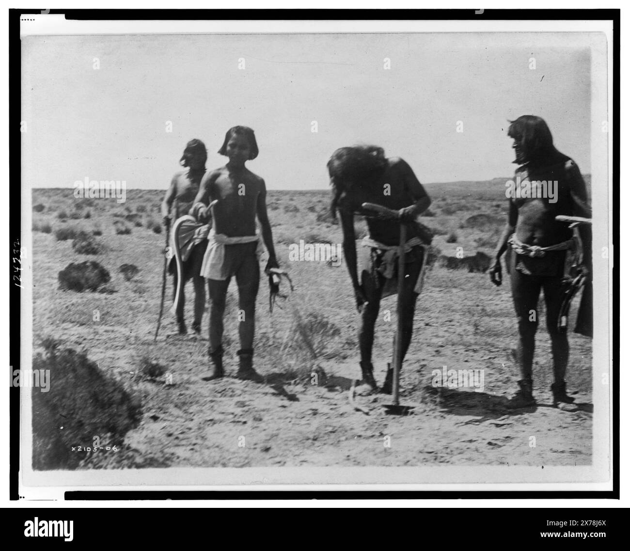 Snake gathering A Hopi, Curtis no. 2105-06., Forms part of: Edward S ...