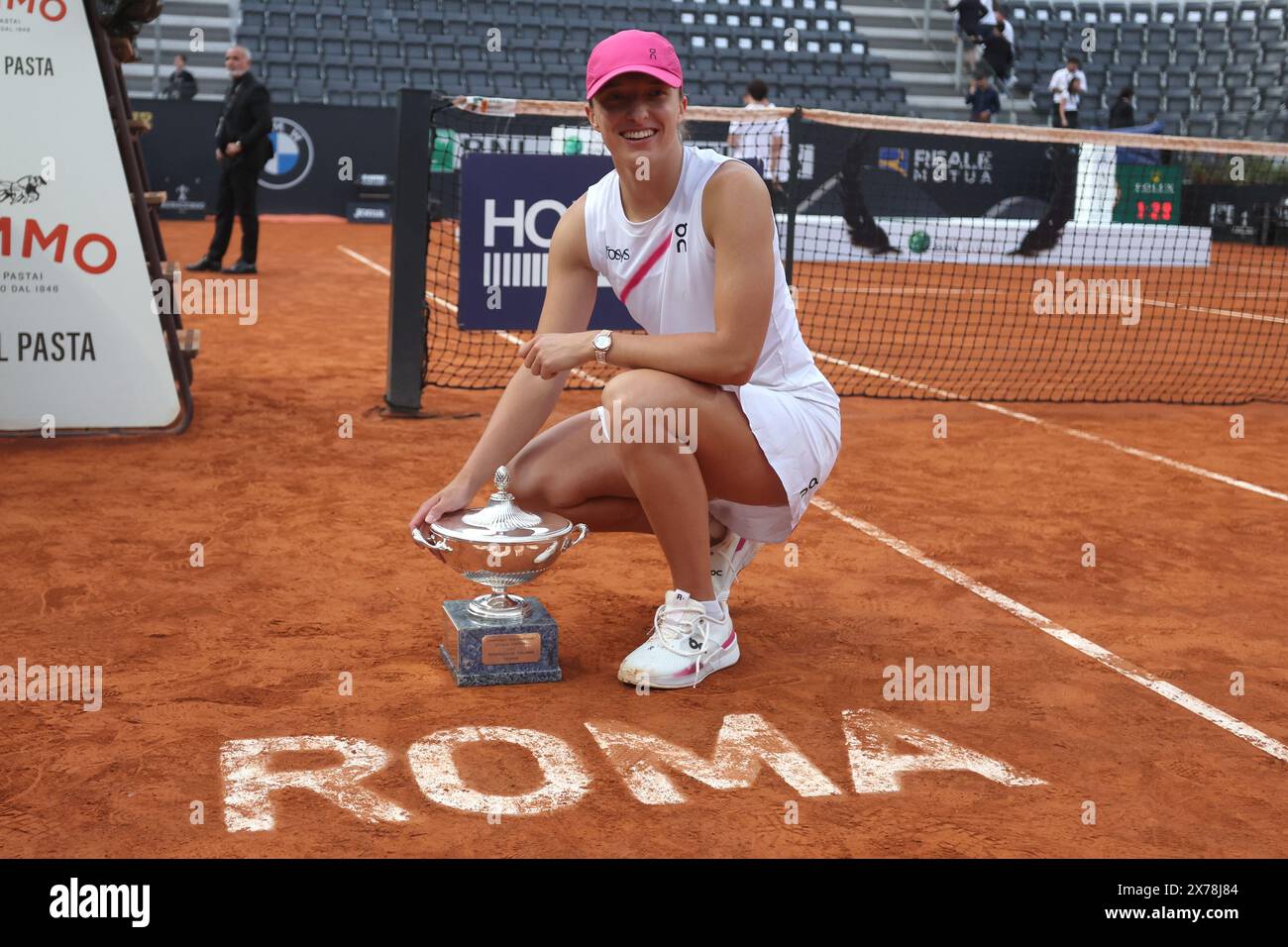 Rome, Italy. 18th May, 2024. Rome, Italy 18.05.2024: IGA SWIATEK (POL ...