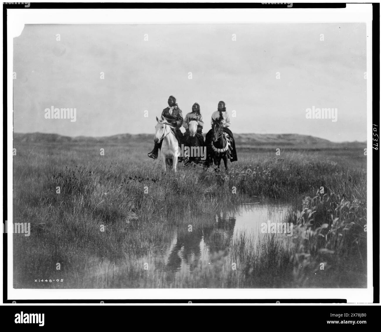 In the land of the Sioux, Edward S. Curtis Collection., Curtis no. 1448 ...