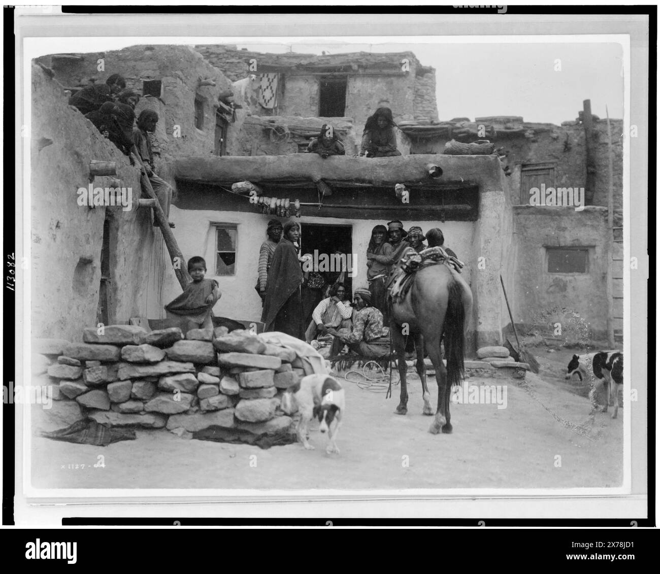 A visitor, Edward S. Curtis Collection., Curtis no. 1127-04., Published ...