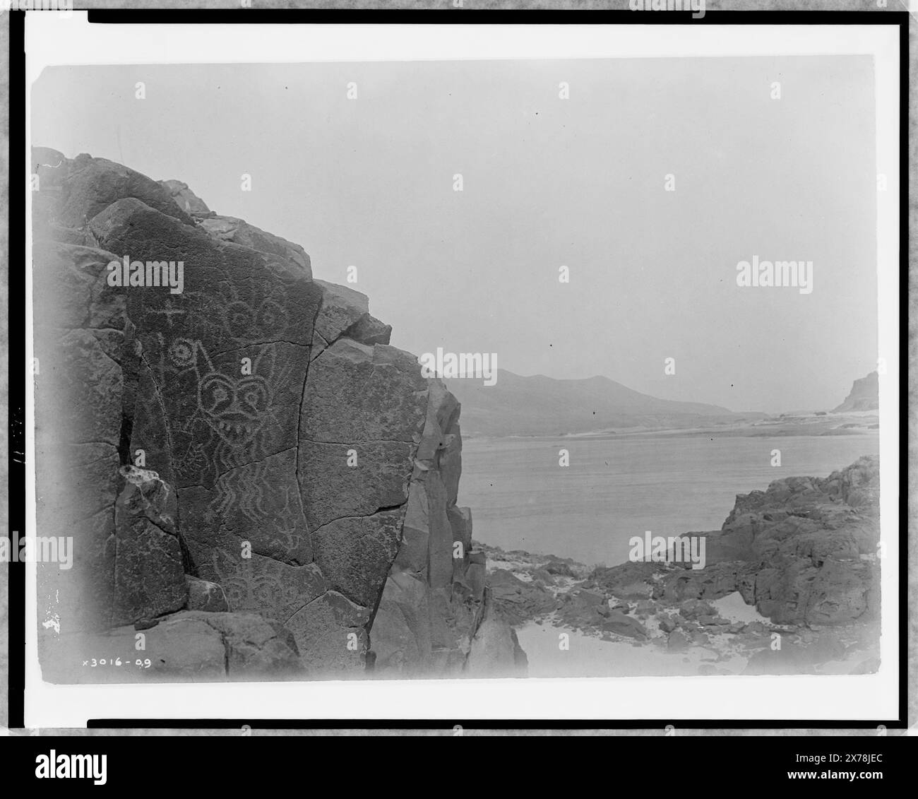 Indigenous pictographs Black and White Stock Photos & Images - Alamy
