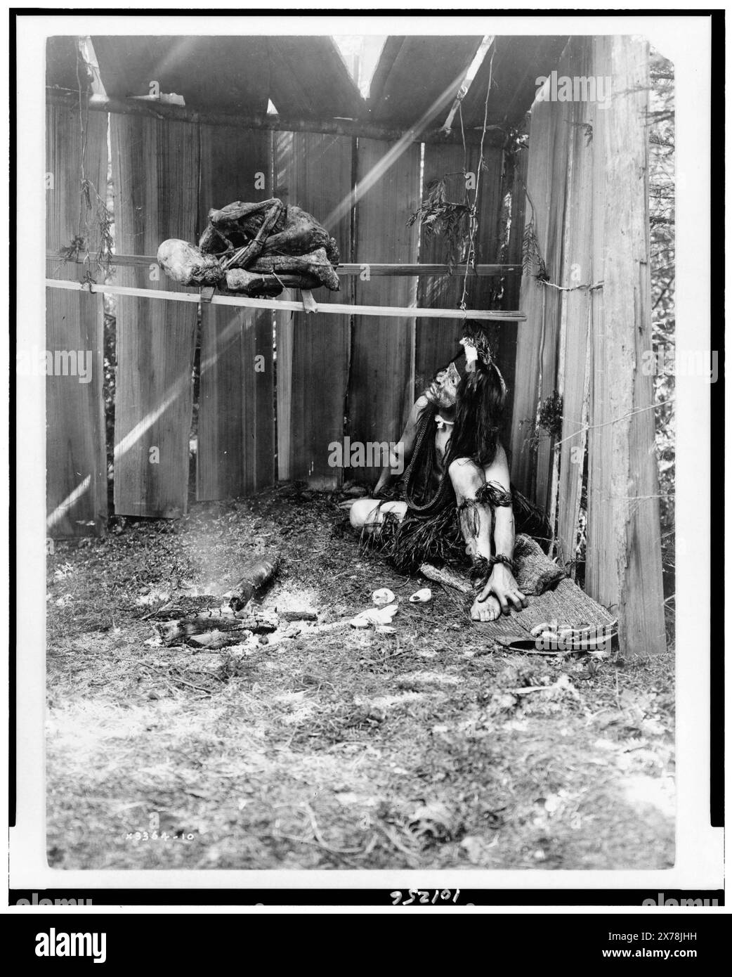 The drying mummy, Edward S. Curtis Collection., Curtis no. 3364-10 ... The drying mummy, Edward S. Curtis Collection., Curtis no. 3364-10 ...
